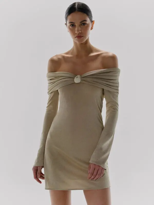 BAOBAB Candy Mini Dress - Almendras