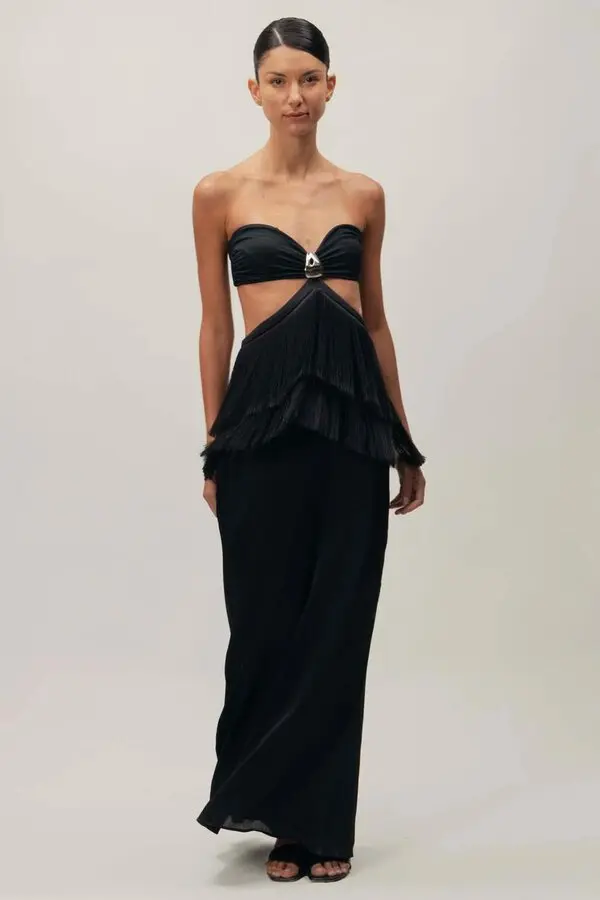 BAOBAB Dua Maxi Dress - Coal
