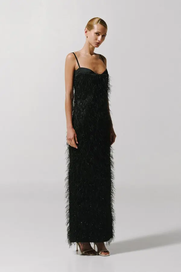 BAOBAB Medusa Maxi Dress - Graphite