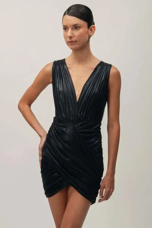 BAOBAB Eden Mini Dress - Black