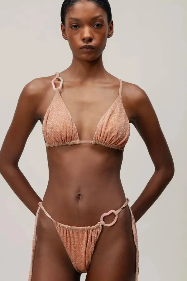 BAOBAB Kaia Bikini Top - Copper