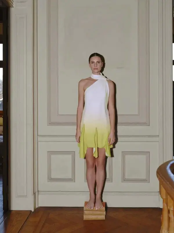 BAOBAB Ari Mini Dress - Golden Milk