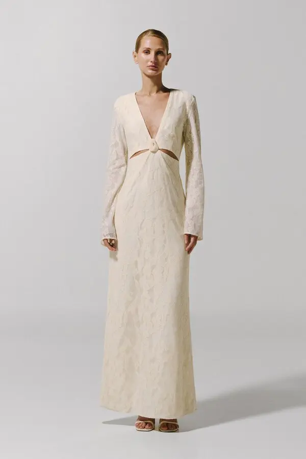 BAOBAB Manola Maxi Dress - Silver