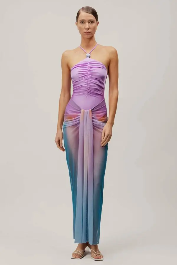 BAOBAB Nia Maxi Skirt - Berry