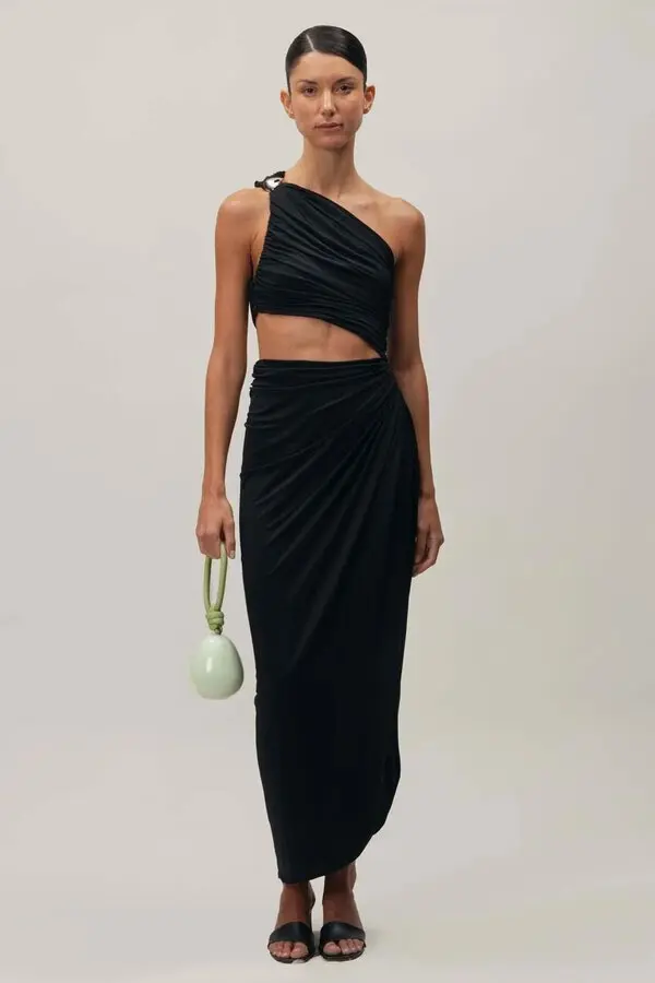 BAOBAB Aurora Maxi Dress - Charcoal