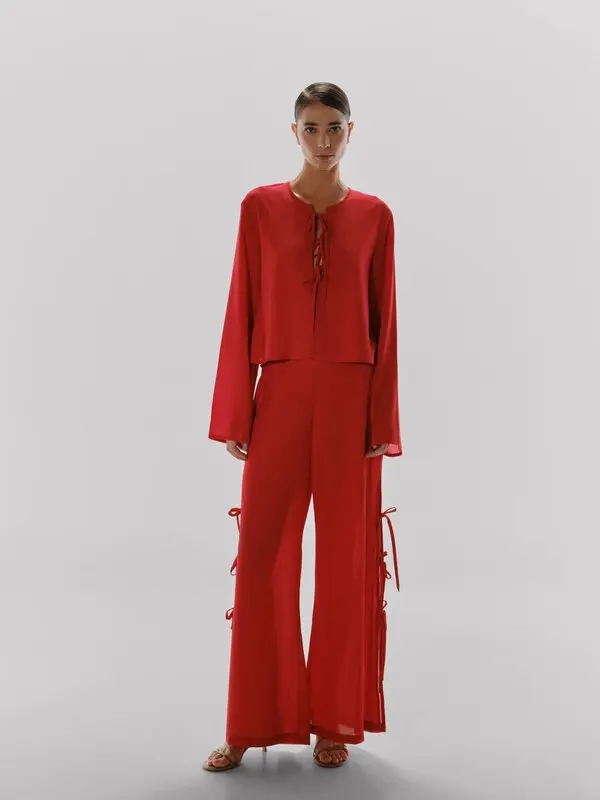 BAOBAB Parma Pants - Fire Red