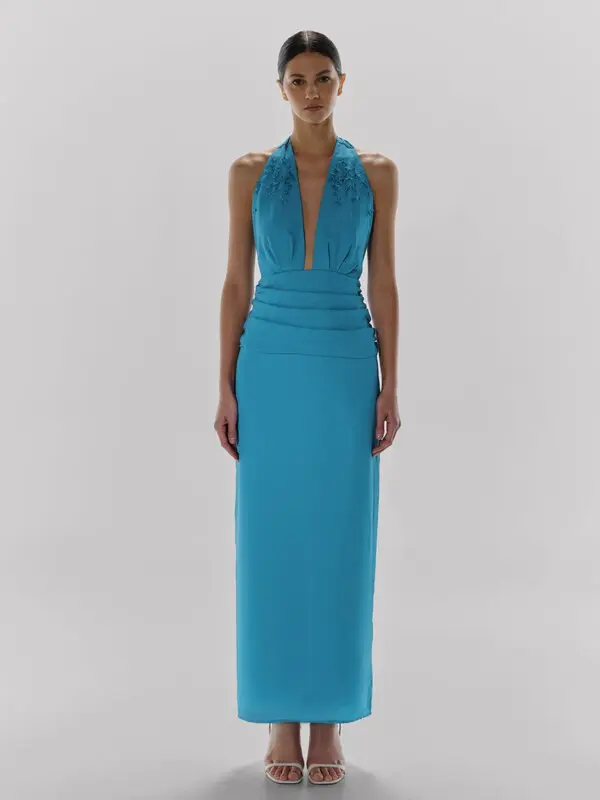 BAOBAB Dune Maxi Dress - Light Blue