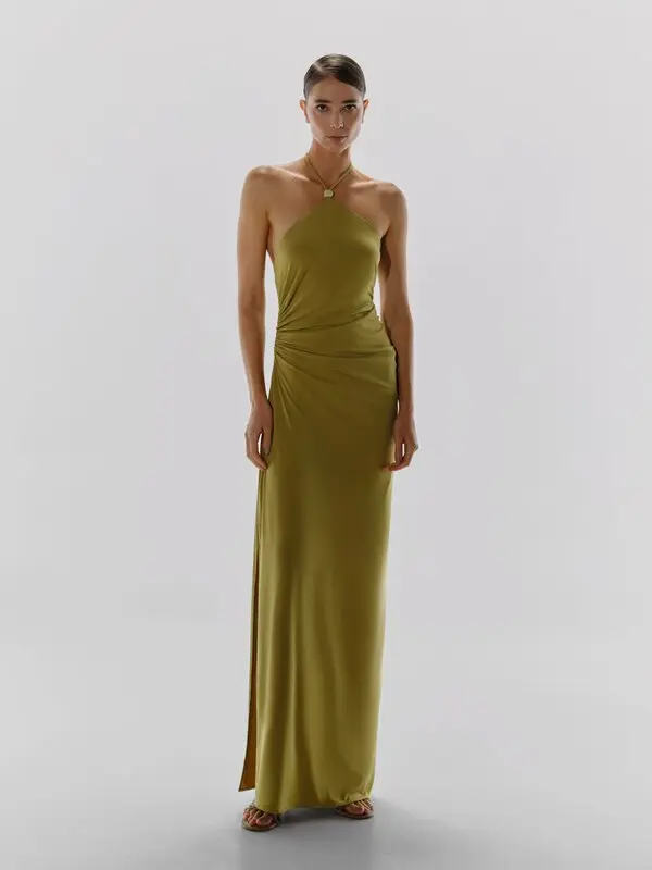 BAOBAB Blake Maxi Dress - Pistachio Green