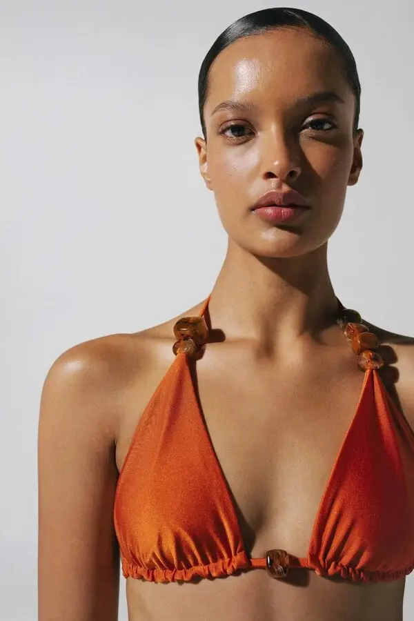 BAOBAB Nerano Bikini Top - Spiced Terra