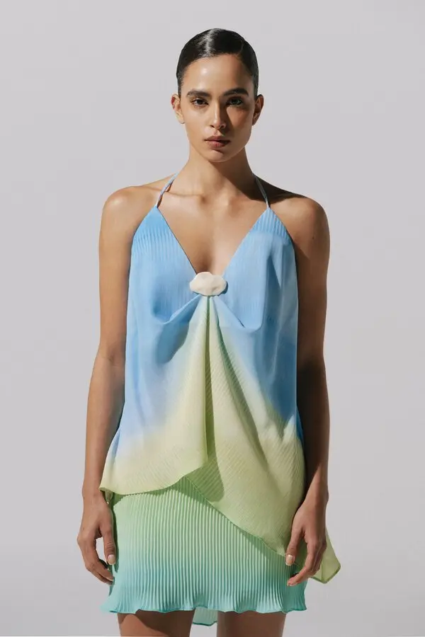 BAOBAB Cassis Mini Dress - Seagrass