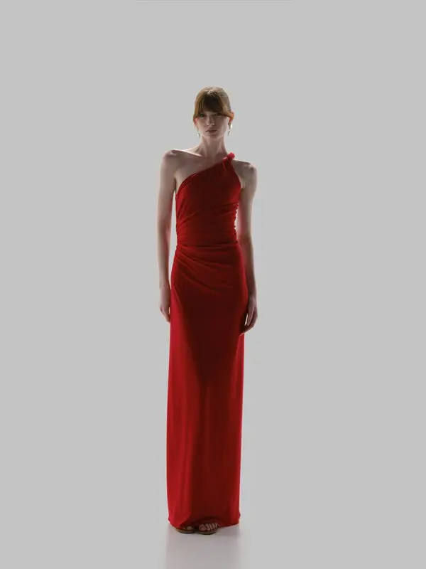 BAOBAB Celele Maxi Dress - Rojo Inti