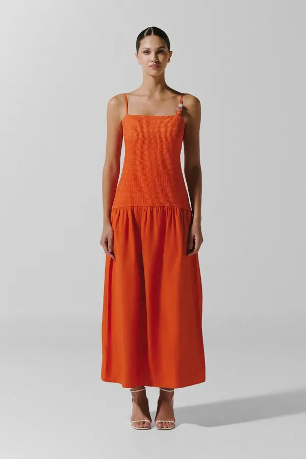 BAOBAB Wara Maxi Dress - Naranjada Peruana