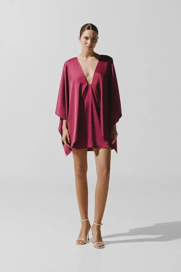 BAOBAB Pietro Mini Dress - Amarena
