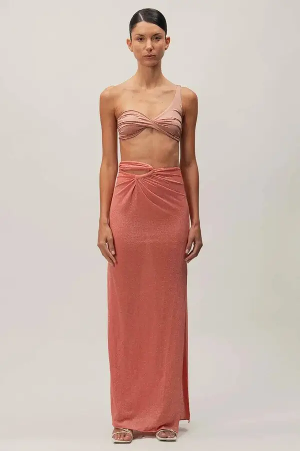 BAOBAB Noah Maxi Skirt - Fawn