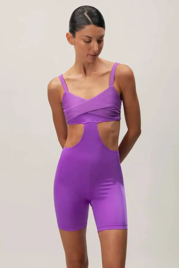 BAOBAB Kaia Jumpsuit Active - Violeta