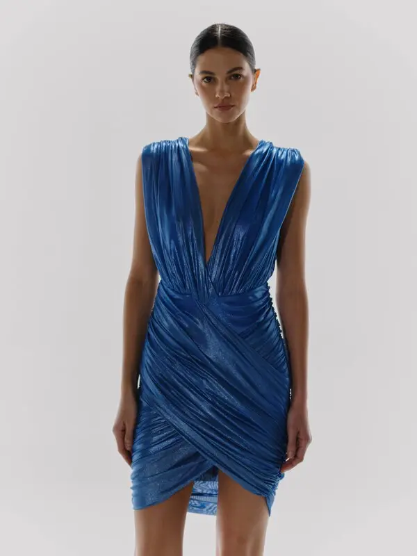 BAOBAB Eden Mini Dress - Moonlight Blue