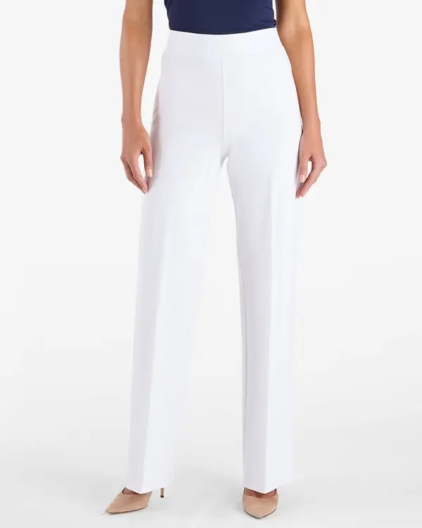 Jude Connally Trixie Wide-leg Ponte Pants - White