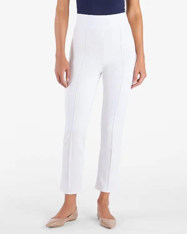 Jude Connally Theo Pull-on Ankle Pants - White