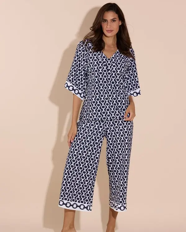 Jude Connally Lolly Pant Jude Cloth - Chains Navy Combo