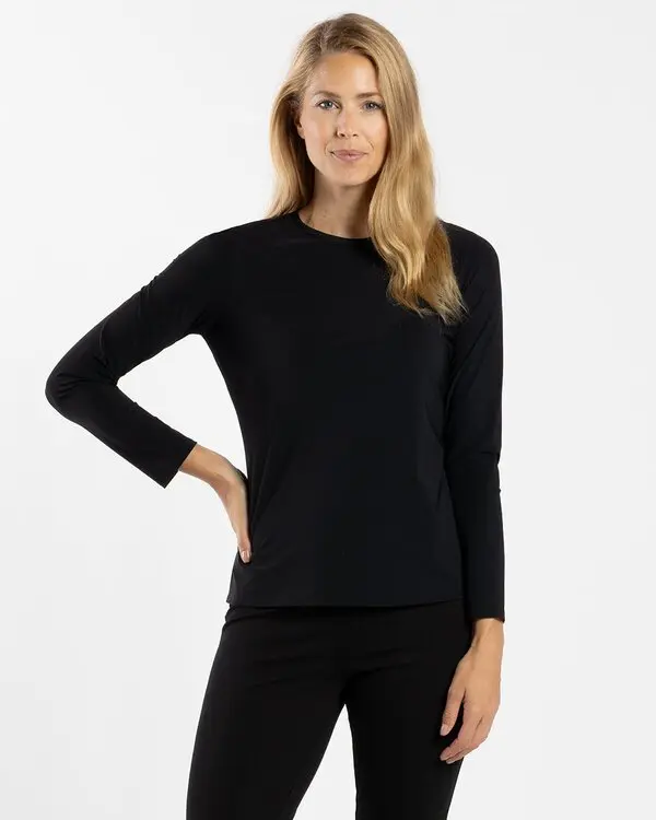 Jude Connally Landon Top Lightweight Jude Cloth - Black