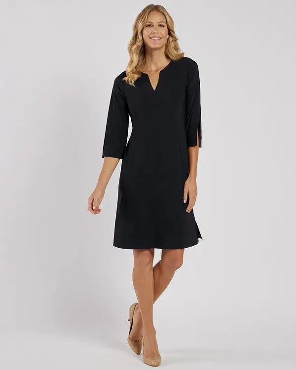 Jude Connally Megan Dress Lightweight Jude Cloth - Black / Regular