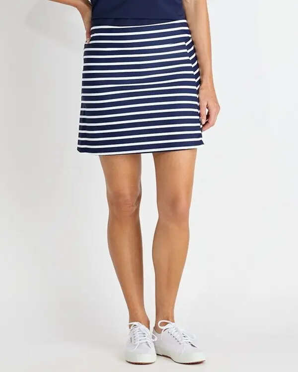Jude Connally Morgan Skort Jude Cloth - Everyday Stripe Navy White