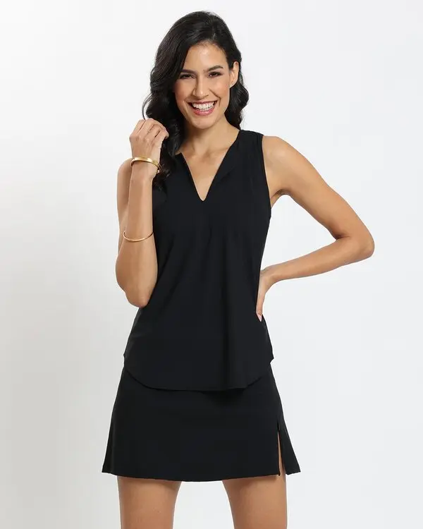 Jude Connally Ali Top Lightweight Jude Cloth - Black