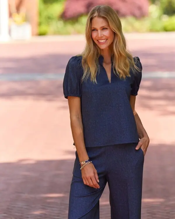 Jude Connally Coco Top Jude Denim - Navy