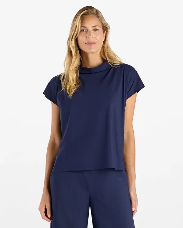 Jude Connally Tillie Lightweight Pullover Top - Navy