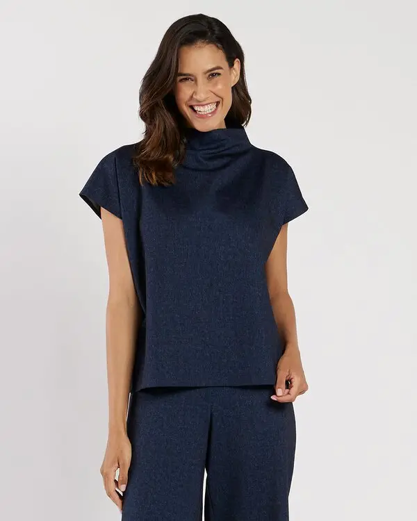 Jude Connally Tillie Top Jude Denim - Navy