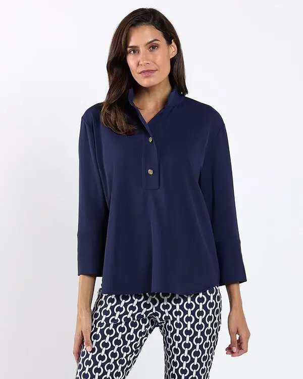 Jude Connally Belinda Top Jude Cloth - Navy