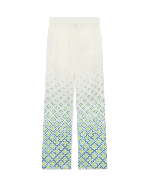 Casablanca Degrade Monogram Linen Trousers