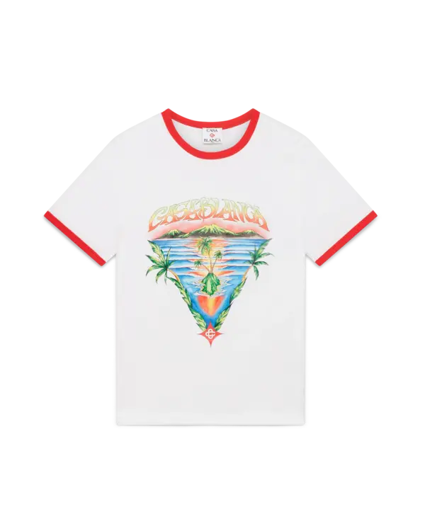 Casablanca Innocence Triangle Ringer T-shirt - Multicolor