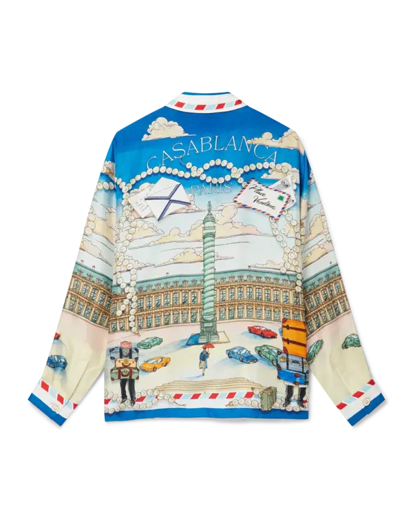 Casablanca Place Casa Silk Shirt