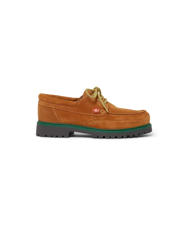 Casablanca Leather Boat Shoes - Multicolor