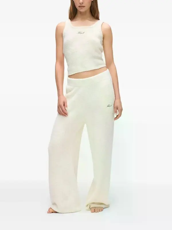 Karl Lagerfeld Signature Fleece Lounge Trousers