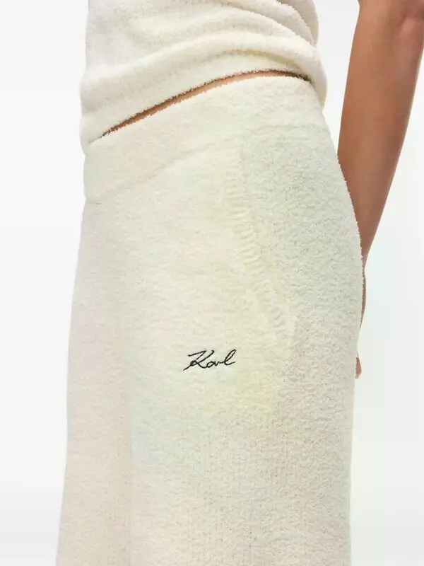 Karl Lagerfeld Signature Fleece Lounge Trousers