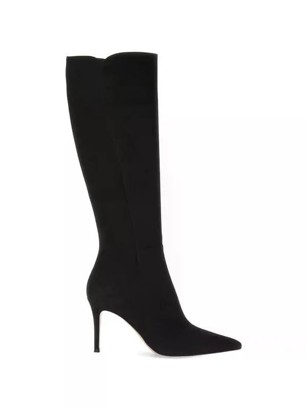 GIANVITO ROSSI Levy Suede Boots - Black