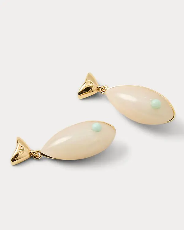 Lilly Pulitzer® Stone Encrusted Fish Motif Earrings