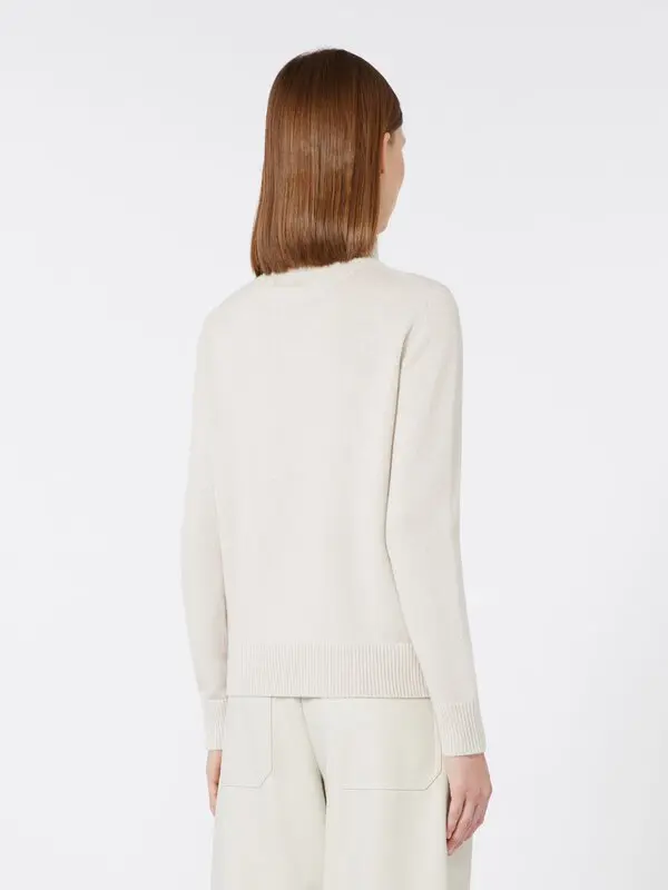 Max Mara Wool And Cashmere High Neck Sweater