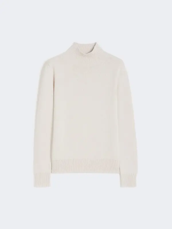 Max Mara Wool And Cashmere High Neck Sweater
