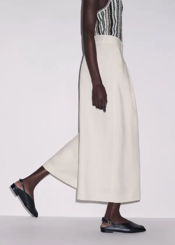 ME+EM Double Pleat Culotte