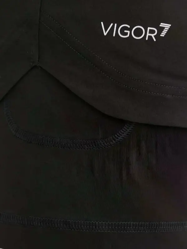 EA7 Logo Print Track Shorts