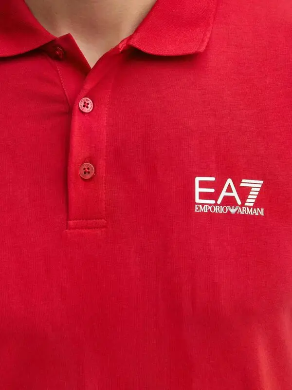 EA7 Logo Polo Shirt