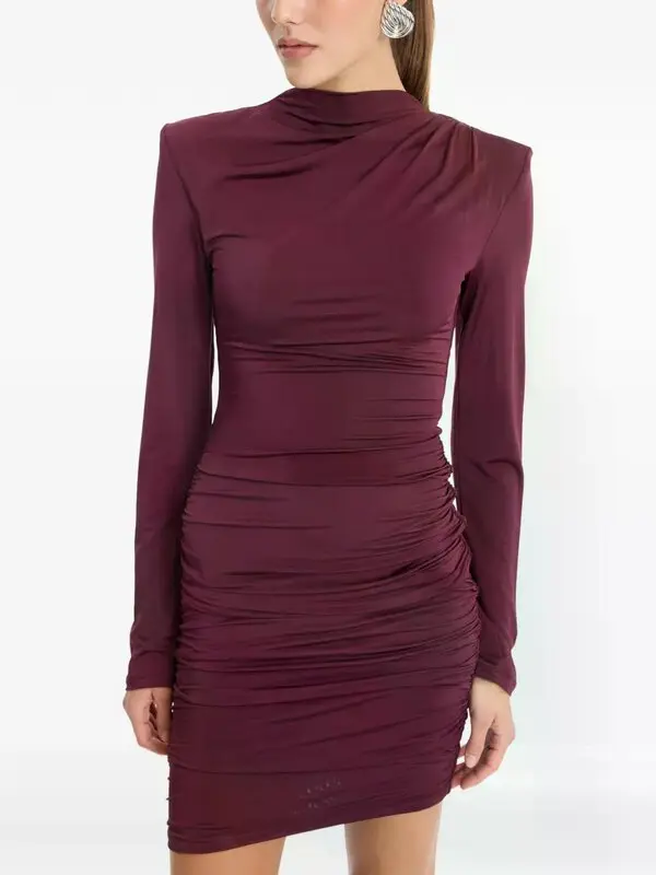 ROTATE BY BIRGER CHRISTENSEN Draped Mini Dress