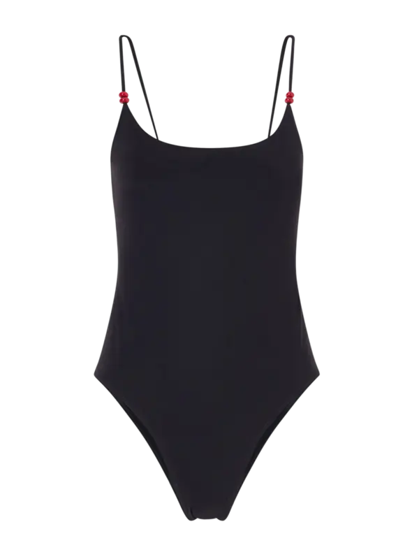 LIDO Ventiquattro Embellished One-piece Swimsuit - Black