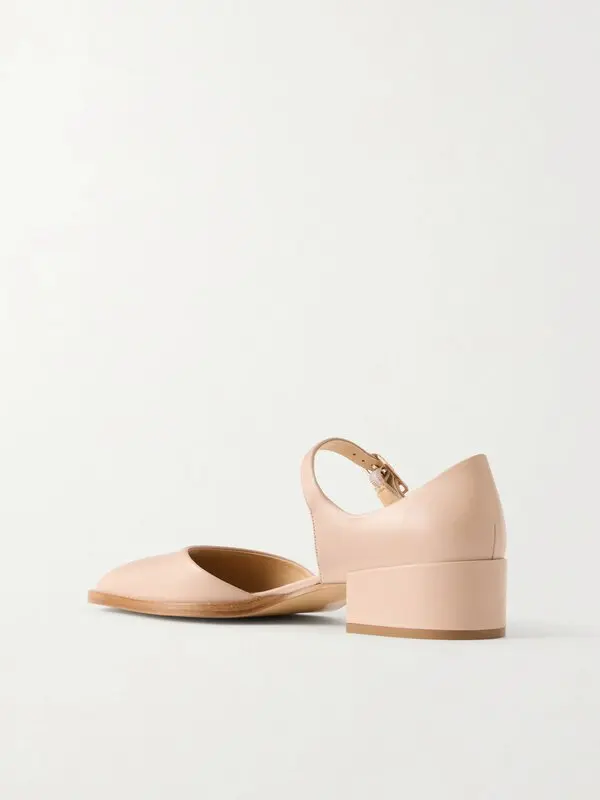 Gabriela Hearst Riley Leather Mary Jane Flats