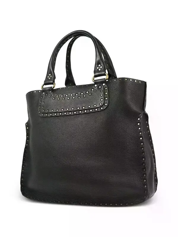 Celine Boogie Studded Tote Bag