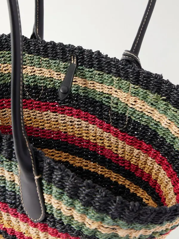 Polo Ralph Lauren Bellport Medium Raffia Tote