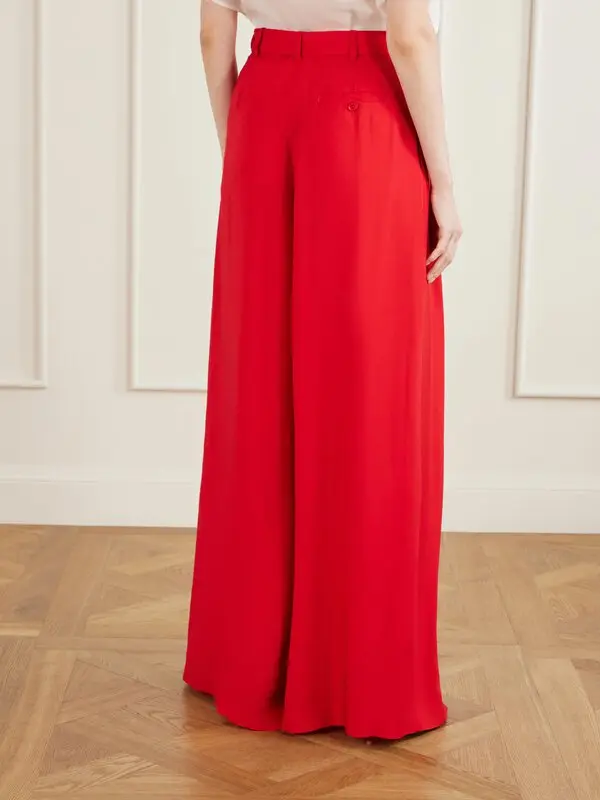 Ralph Lauren Vanessa Satin Wide-leg Pants